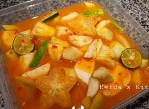 Resep Rujak Aceh segar pedas, mudah dibuat di rumah