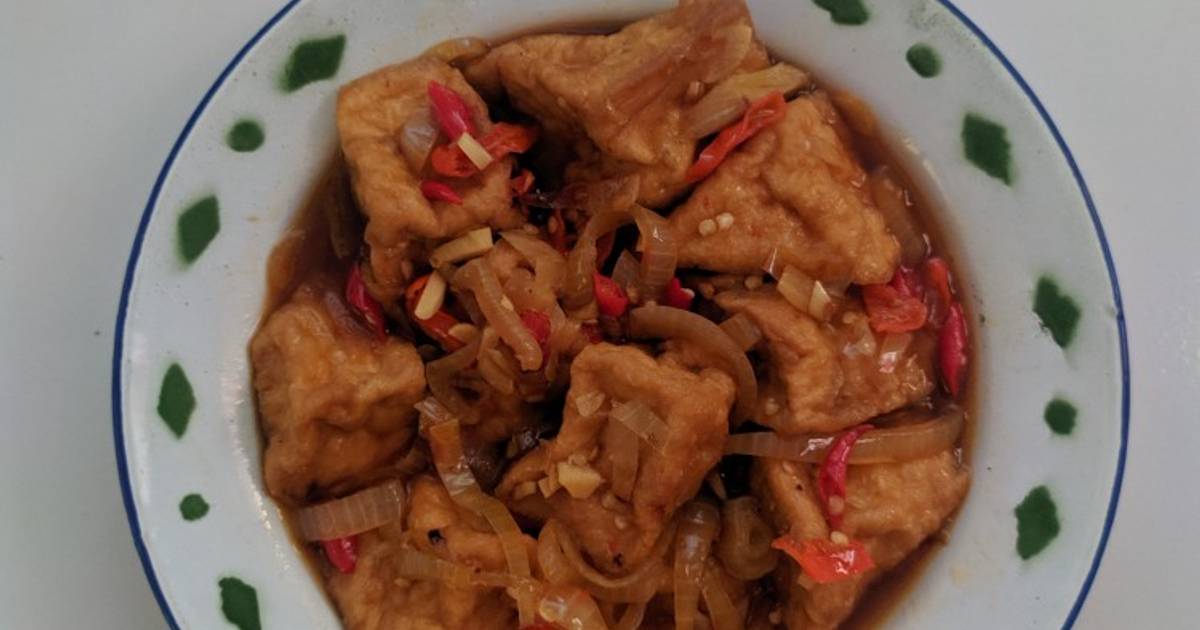 Resep Tahu Saus Tiram oleh Nyak Haikal - Cookpad