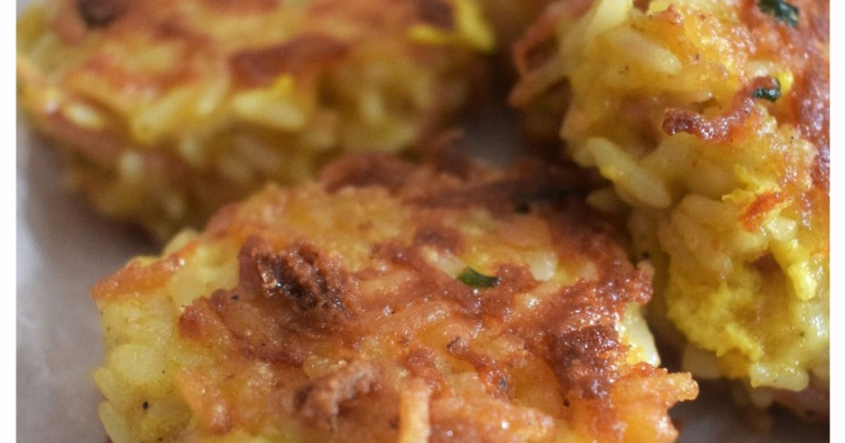 Leftover Rice Patties Recipe By Latabledeclara