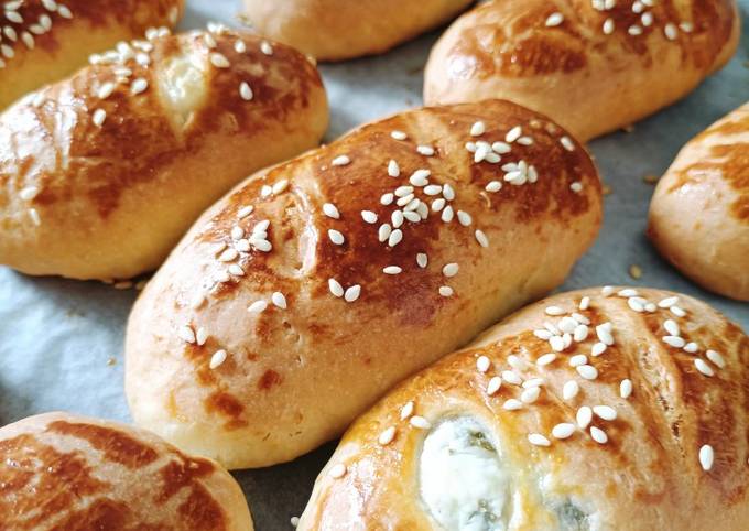 Poğaça with Feta Cheese Recipe by Happy Delicacies - Cookpad