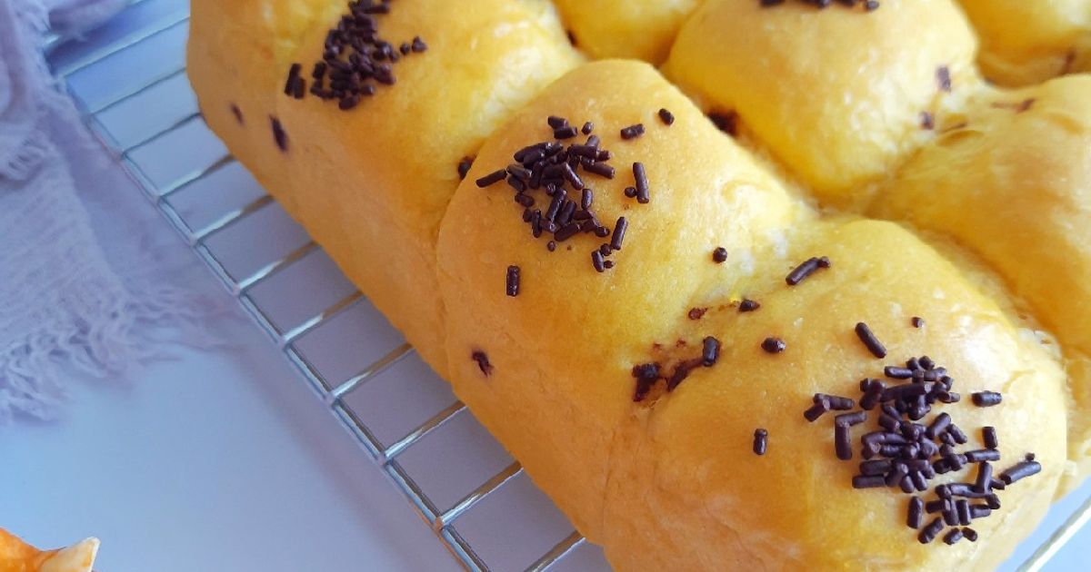 Resep 1017. Roti Sobek Labu Kuning Tanpa Telur oleh Dapur Ibuk Kayana ...