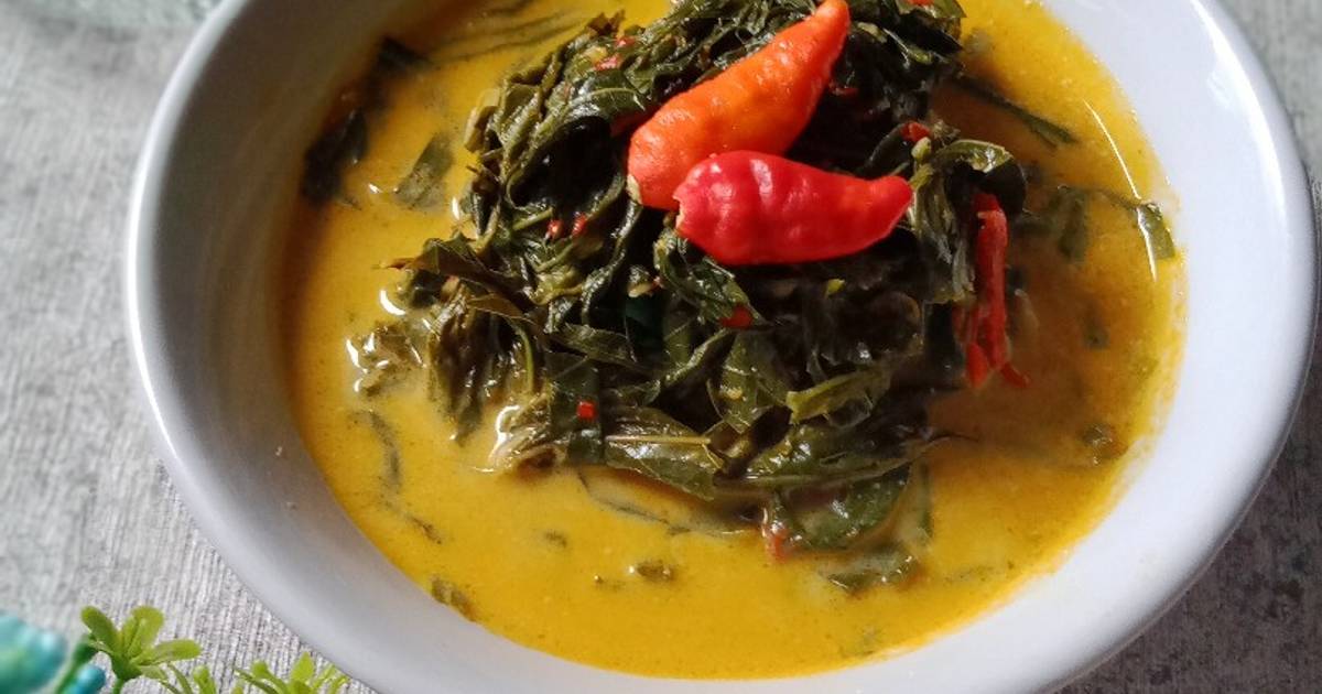 Resep Gulai daun singkong oleh Dapoer Ibu Cilla - Cookpad