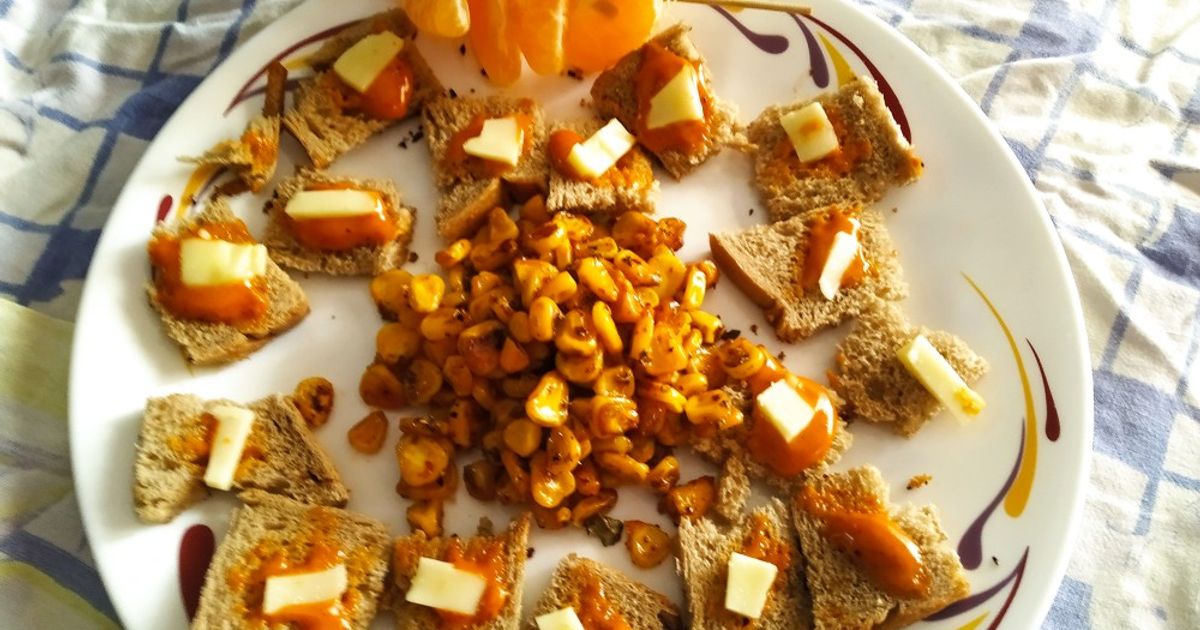 Mayonnaise Orange Toast (Mayonnaise) Recipe by Anu's Delight - Cookpad