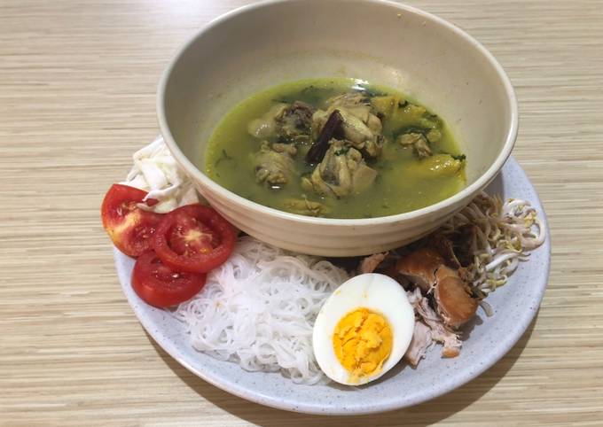 Resep Soto ayam komplit oleh Dapur Ibu Timur - Cookpad