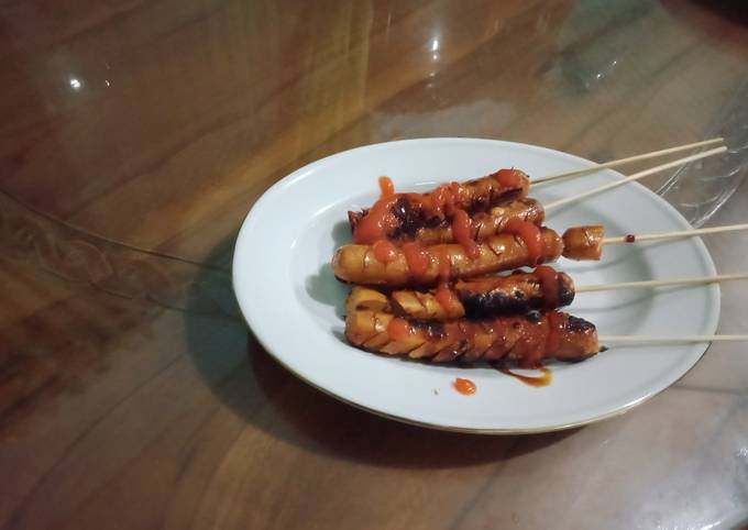 Resep Sate SOSIS BAKAR - DAPUR MARISA oleh Marisa - Cookpad
