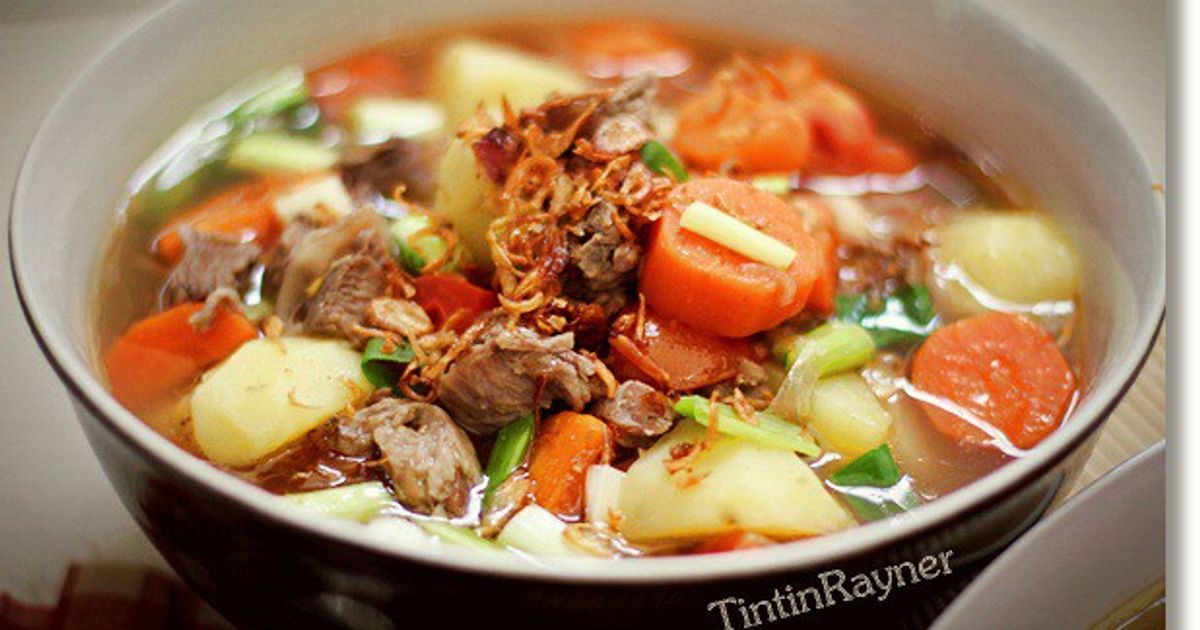 Resep sop daging sapi gurih dan lezat: Kreasi mudah di rumah