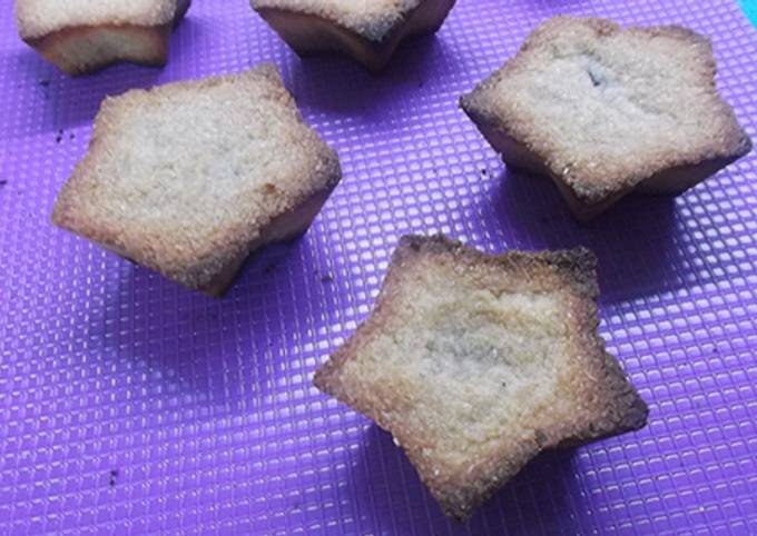 Estrellitas de almendra y datiles Receta de jorbasmar- Cookpad
