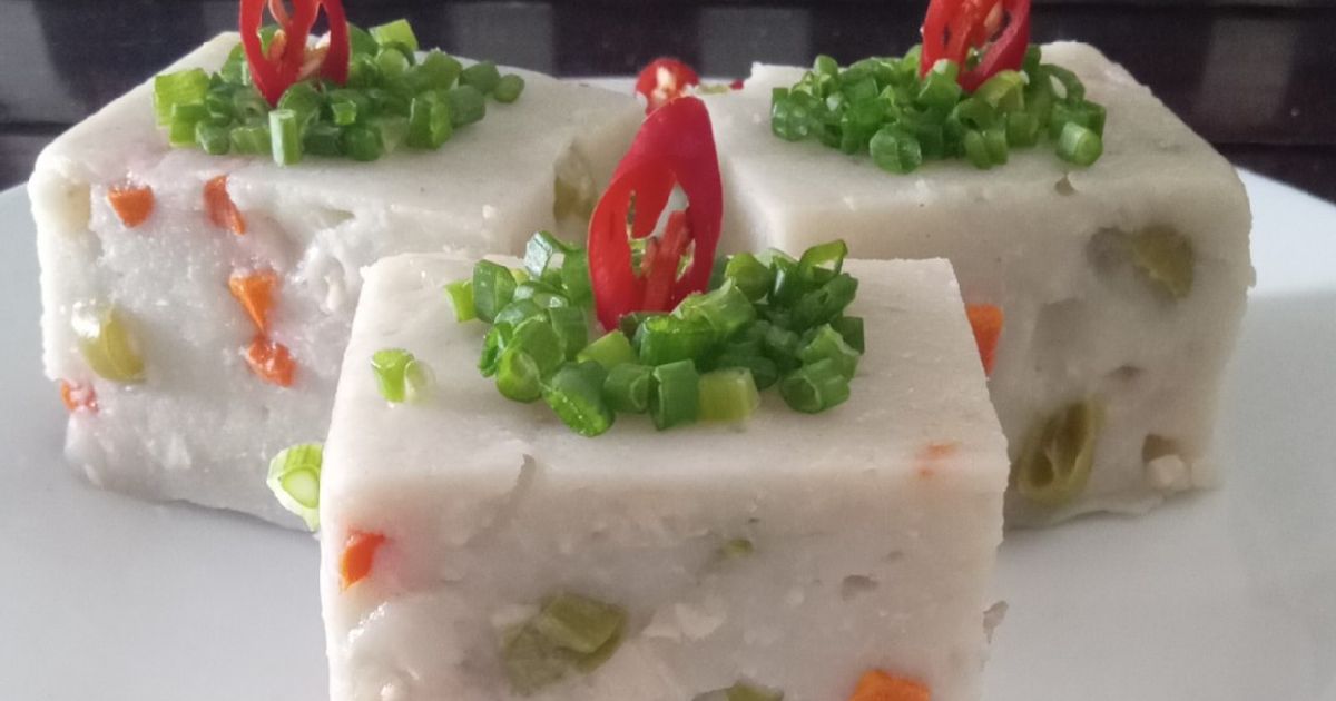 Resep Talam Talas Mix Ayam Sayur oleh nurhasanah_56 - Cookpad