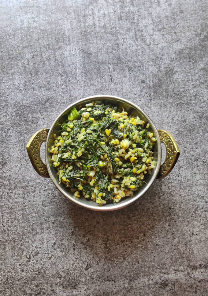 Shepu Bhaji | Dill Leaves Sabzi |Soy Bhaji Recipe by Rutuja Patil |Ek ...