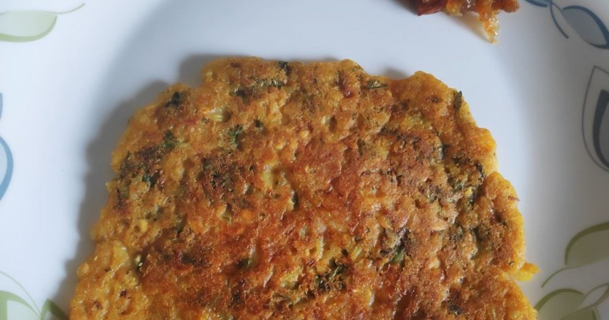 Leftover Khichdi Chilla Recipe by Srishti Amrat Bansal - Cookpad