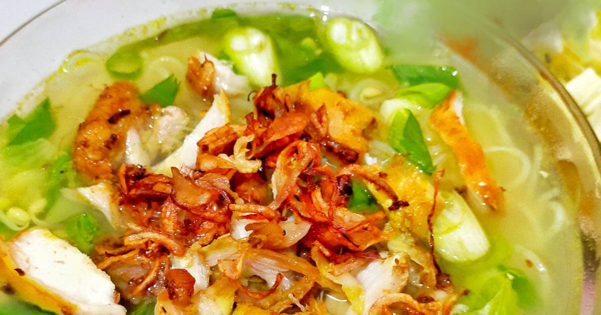 716 resep soto simple pake bumbu jadi enak dan mudah - Cookpad