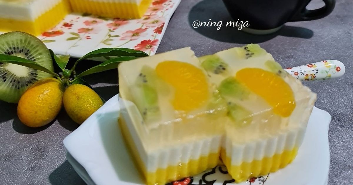 Resep 166. Puding Kaca Buah oleh Aning Miza - Cookpad
