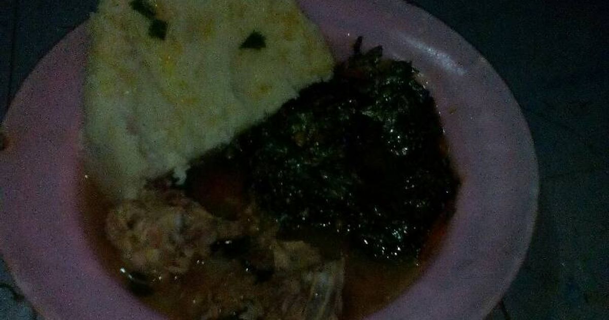 Wet Fried Chicken With Mrenda And Ugali Recipe by niver - Cookpad