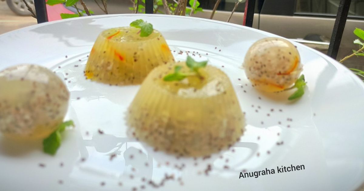 Chia Jelly Recipe by Usha V Bhat - Cookpad