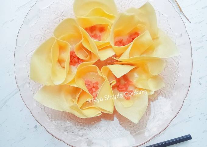 Resep Siomay Kulit Pangsit Isi Sosis Simple (4 Bahan) oleh Alya Simple ...