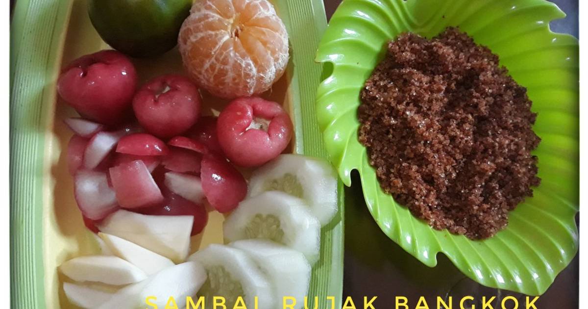 38 resep sambal rujak thailand enak dan mudah - Cookpad