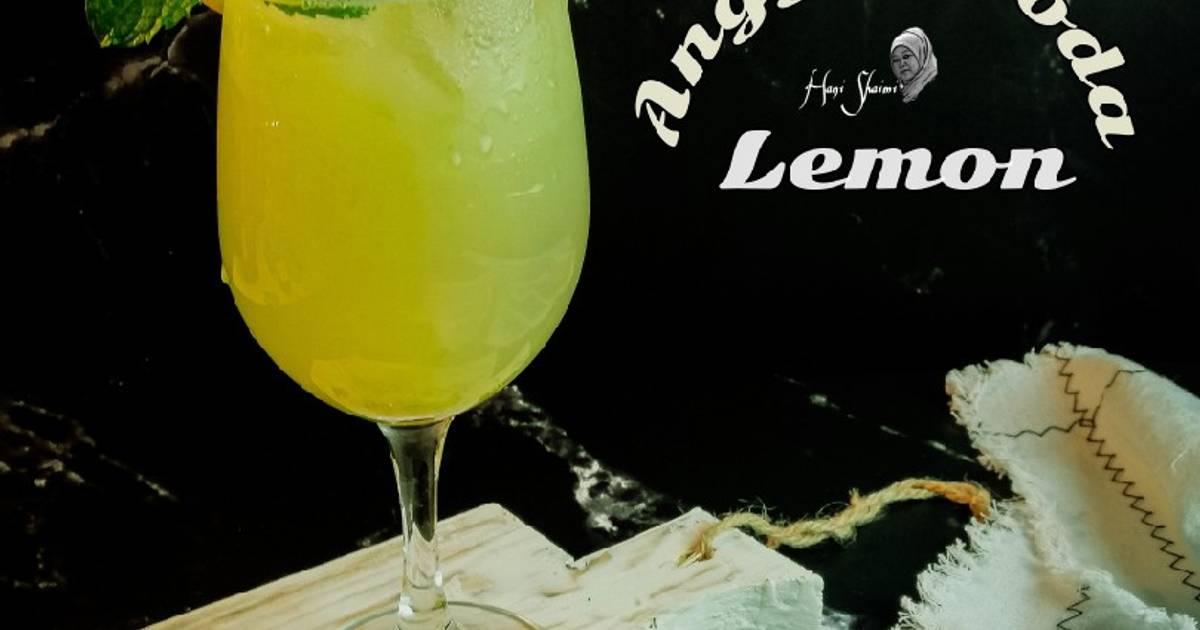 Resipi Jus anggur soda lemon oleh Hani Shaimi - Cookpad