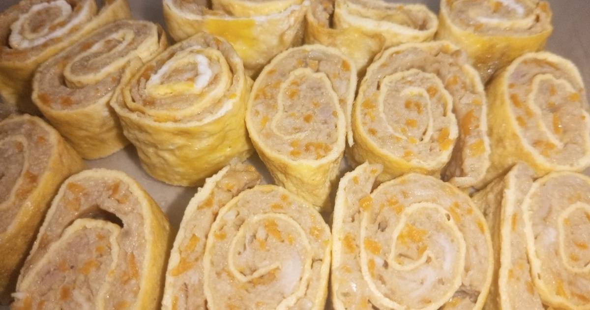 15 resep rolade telur gulung enak dan mudah - Cookpad