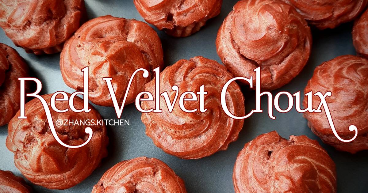 17 resep red velvet choux enak dan mudah - Cookpad
