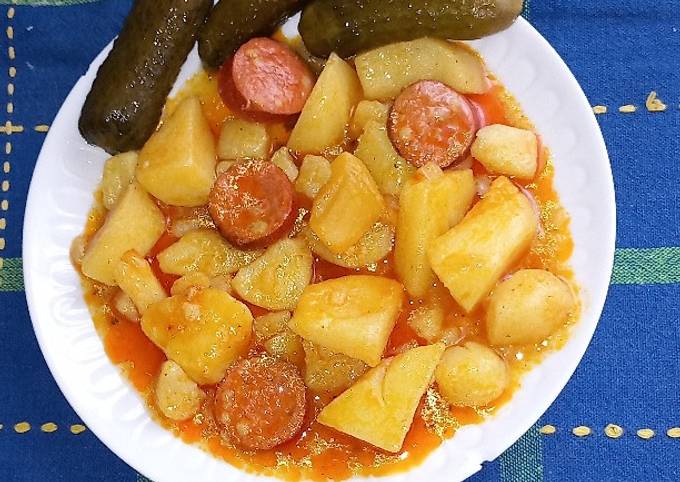 1003. Paprikás krumpli ! | Mária Krajnyák receptje - Cookpad receptek