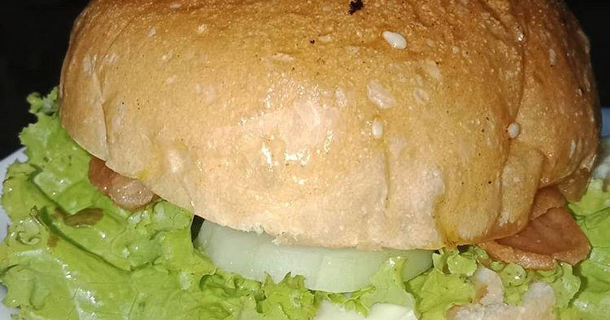 Resep Burger Simple rumahan oleh Annisa Meiliana Sari - Cookpad