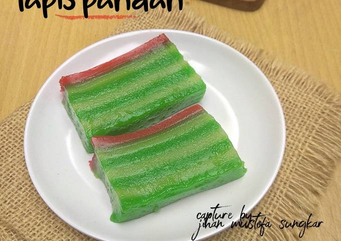 Resep Lapis pandan oleh Jihan Mustofa Sungkar - Cookpad