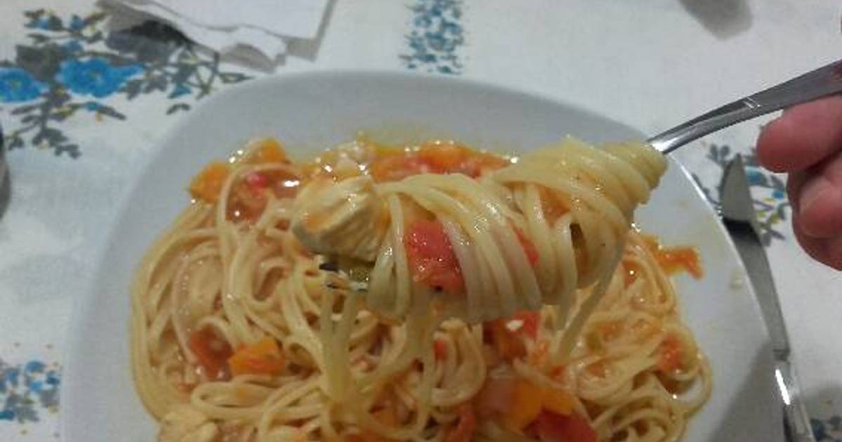 Guiso de fideo entrefino - 13 recetas caseras- Cookpad