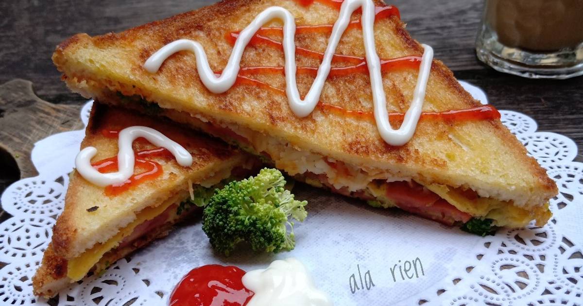 200 resep toast sosis enak dan mudah - Cookpad