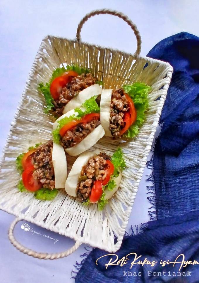 Resep Roti Kukus isi Ayam khas Pontianak oleh imaimey_ - Cookpad