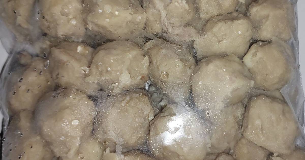 Resep Bakso sapi mix ayam oleh Monik - Cookpad