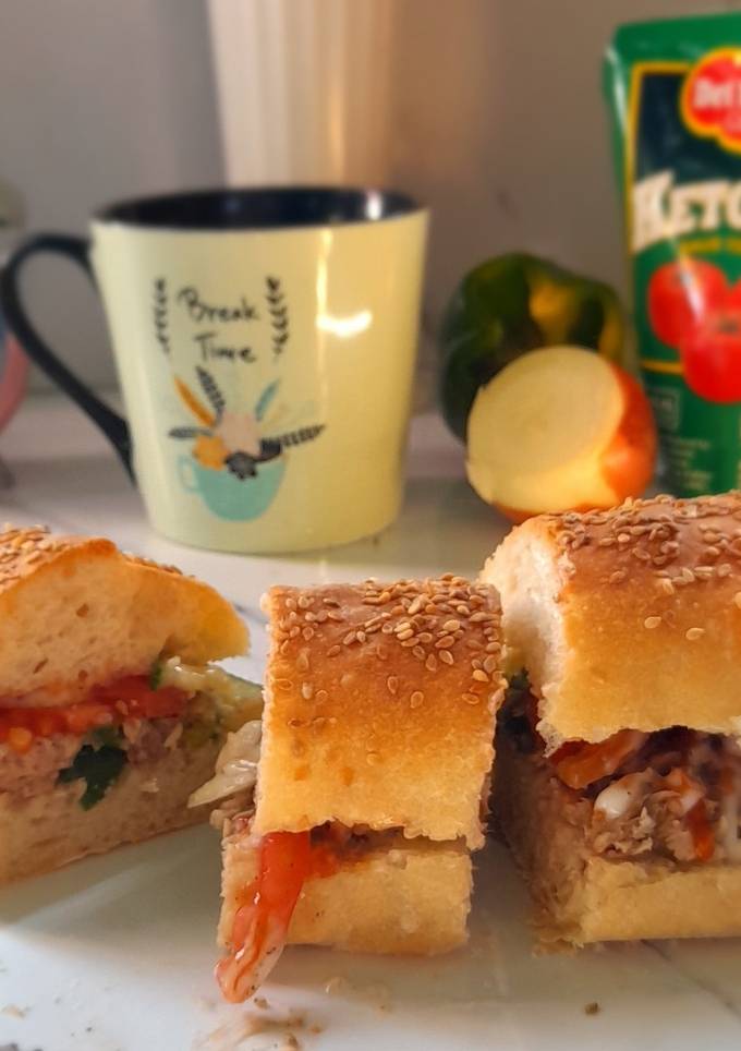 Resep Tuna Sandwich Ala Chef Turnip oleh Lucky Kitchen - Cookpad