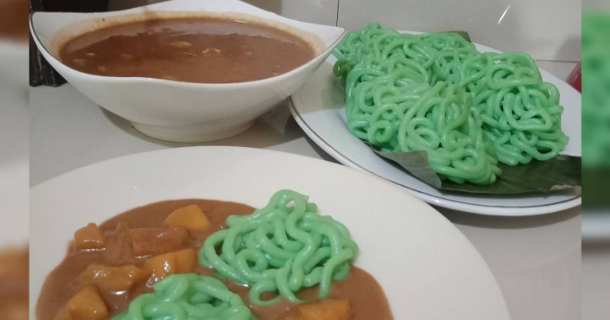 Resep Putu Mayang Kuah Nangka oleh Dapoer Queen - Cookpad