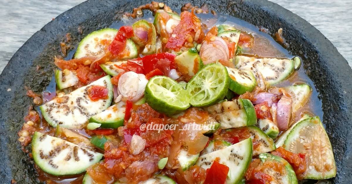 Resep Beberuk Terong oleh Dapoer sriwidi - Cookpad