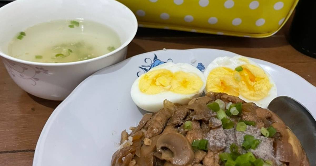 Resep nasi tim ayam rumahan: Lembut, gurih, dan sehat
