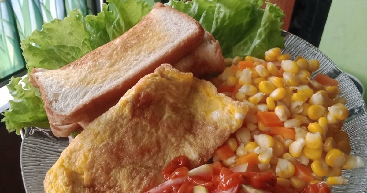 Resep Sarabul (sarapan ala bule) oleh Pootree Ku - Cookpad