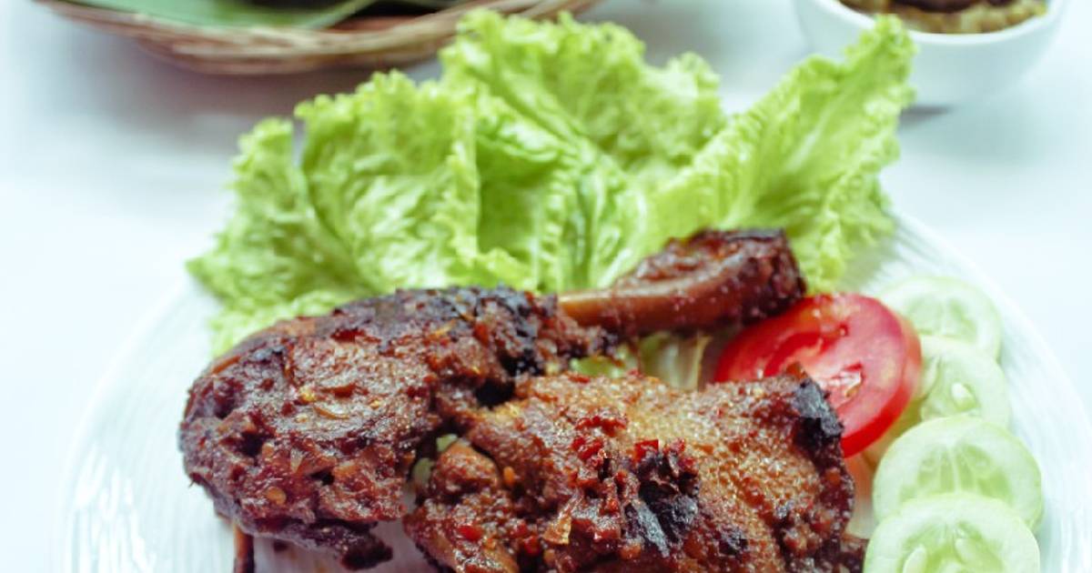 Resep Bebek bakar pedas manis oleh Putrie - Cookpad