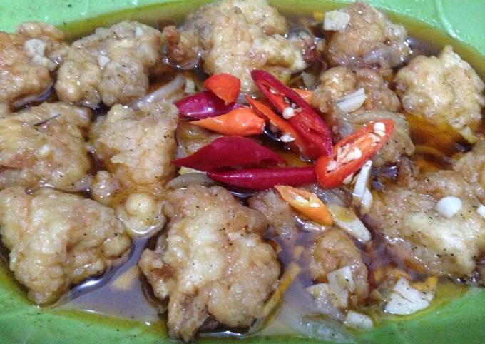 Resep Ayam Crispy Saus Lada Hitam oleh Laely Ramadhini - Cookpad Resep Ayam Crispy Saus Lada Hitam oleh Laely Ramadhini - Cookpad
