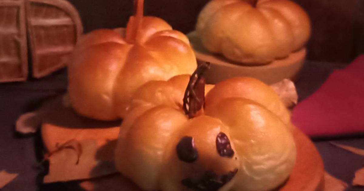 Resep Roti Manis Labu Kuning Isi Coklat oleh Ibu Tina - Cookpad