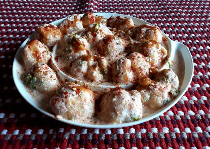 Dahi Pakodi Recipe by Sanam Merchant/Rachna Chadha - Cookpad