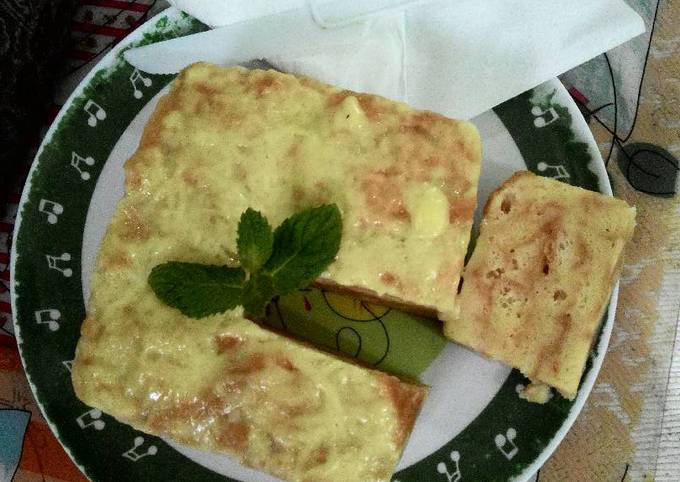 Resep Puding roti keju oleh Gie - Cookpad