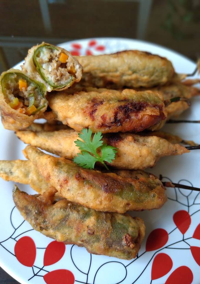 Resep Gochu twigim (korean stuffed peppers) oleh Vivin Sugiana~LOVIS ...