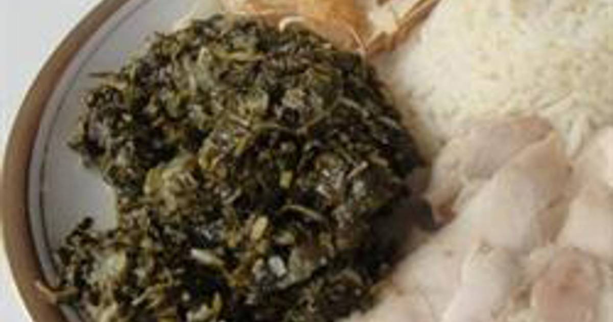 Jew's mallow stew with chicken - mulukhiyah Recipe by Cook Lebanese ...