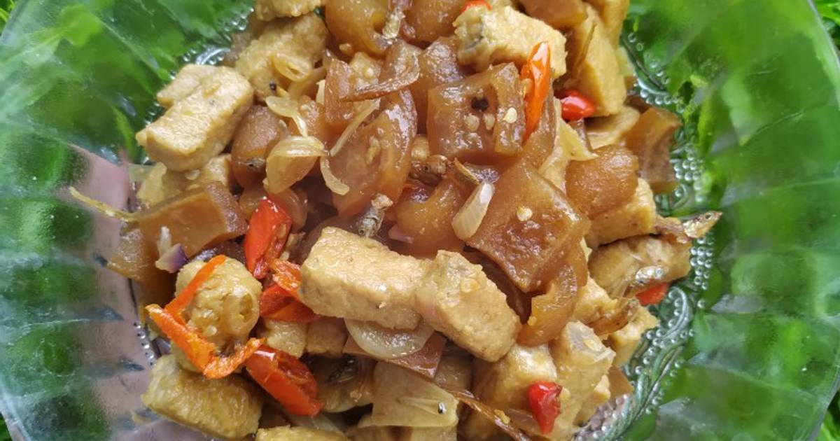 41 resep oseng tahu gembos pedas enak dan mudah - Cookpad