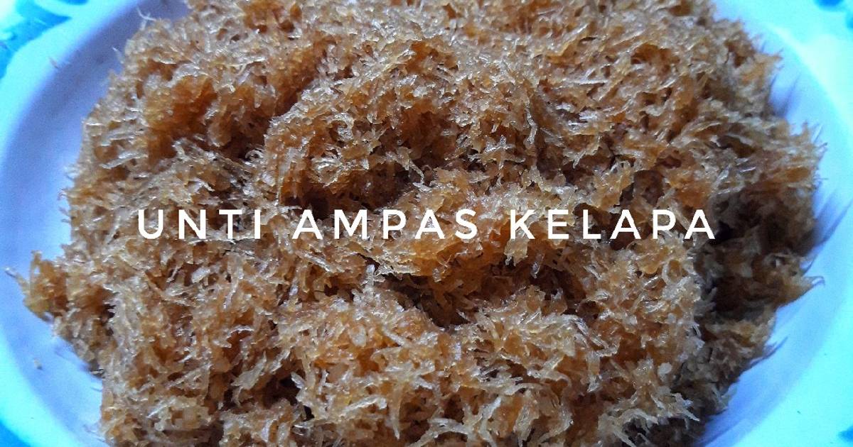 21 resep unti ampas kelapa enak dan mudah - Cookpad
