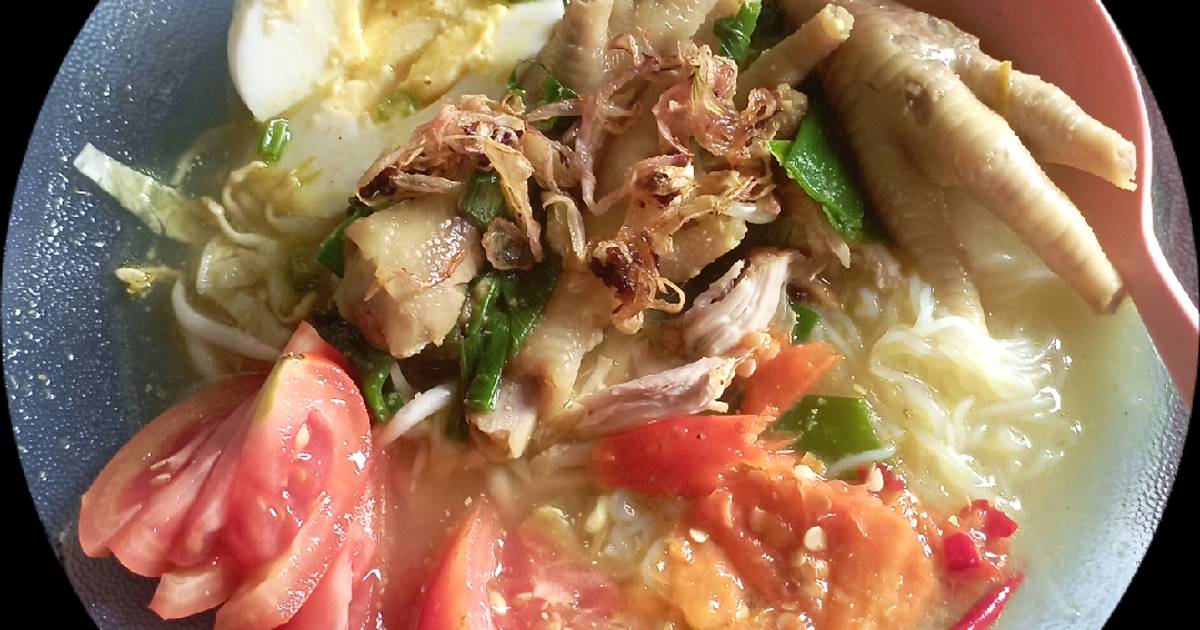 Resep Soto ayam kuning oleh Tita Juga Bude - Cookpad