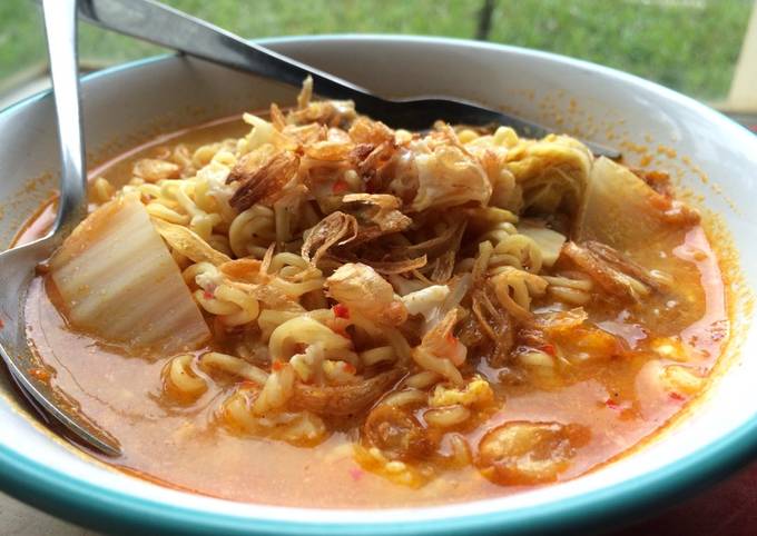 Resep Mie Rebus Instant oleh Marlina Rosa - Cookpad