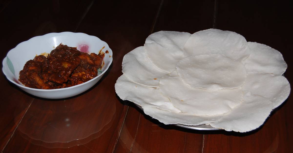 Pathiri - Rice Bread Recipe by Faseela K - Cookpad