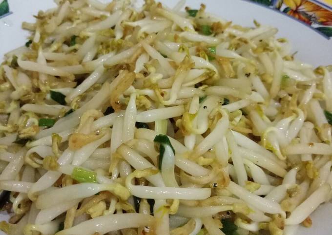 Resep Tumis toge teri gampangan (tips menyimpan toge) oleh Stephanie ...