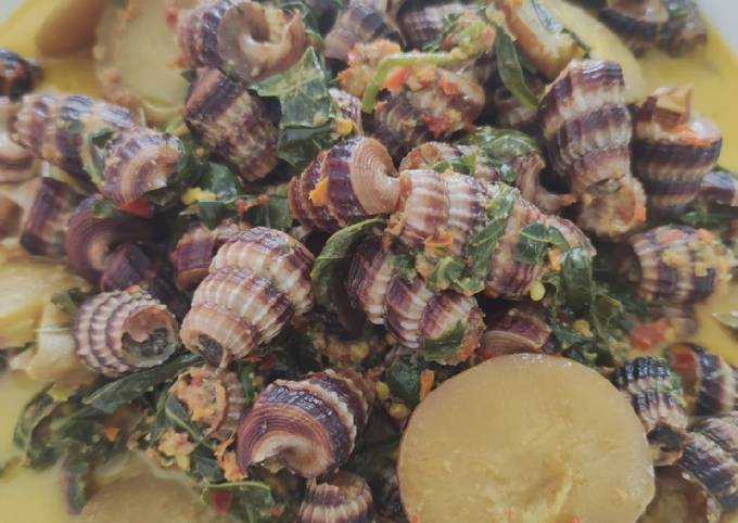 Resep Siput sedut gulai daun ubi dan jengkol oleh Lina - Cookpad