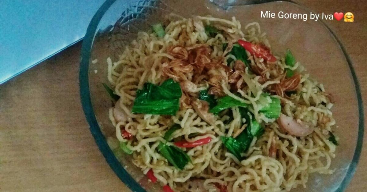 Resep Mie Goreng oleh Dapue Cutkak Iva/Cakes AL Fatih/Iva Cookies - Cookpad